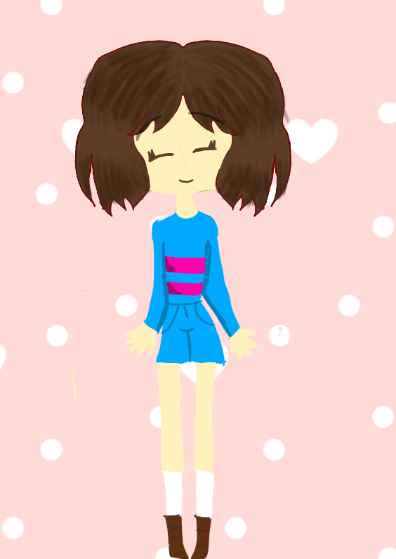 dibujo de frisk - ibisPaint