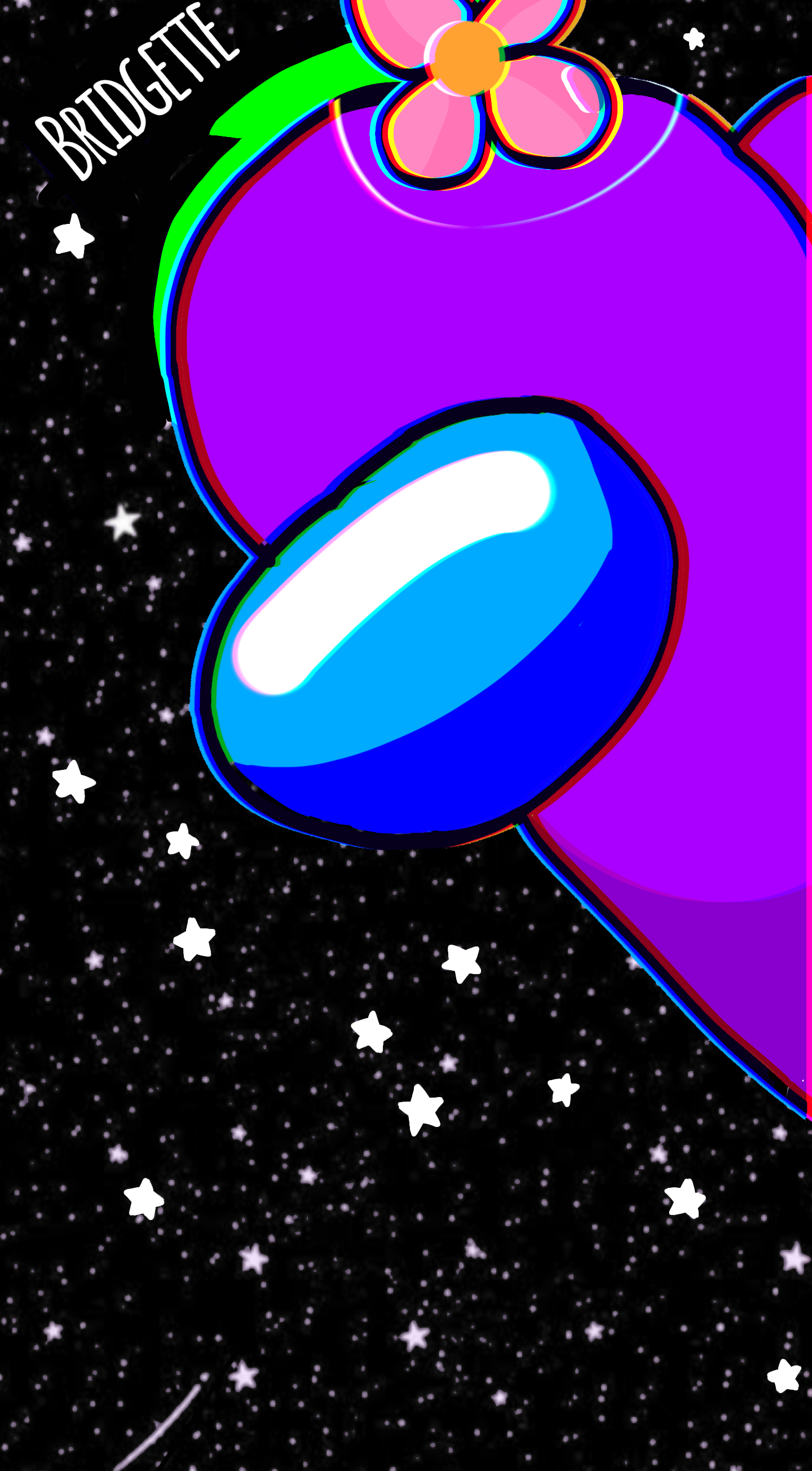 Among Us [Bridgette] My Name]💜 - ibisPaint