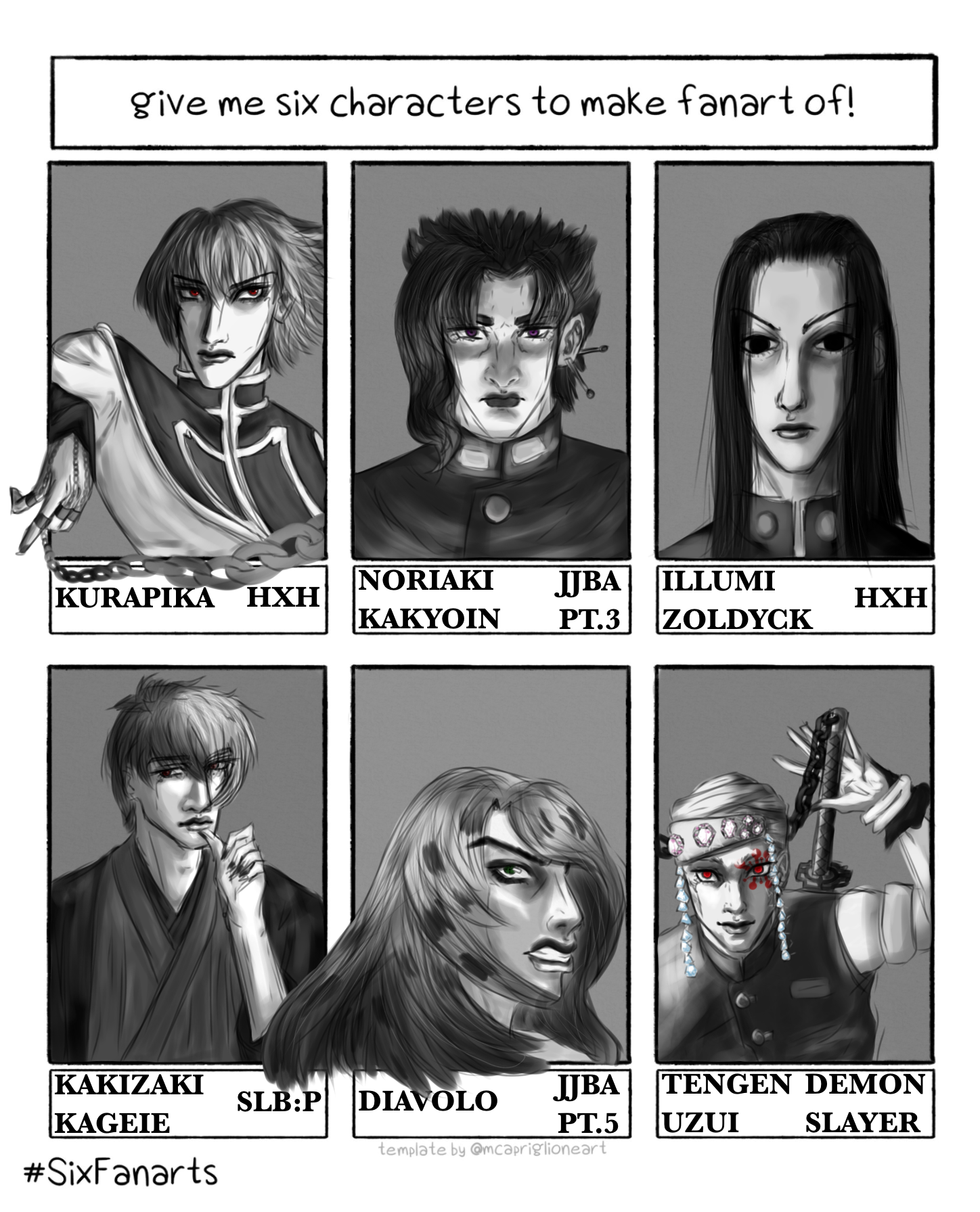 SixFanarts - ibisPaint