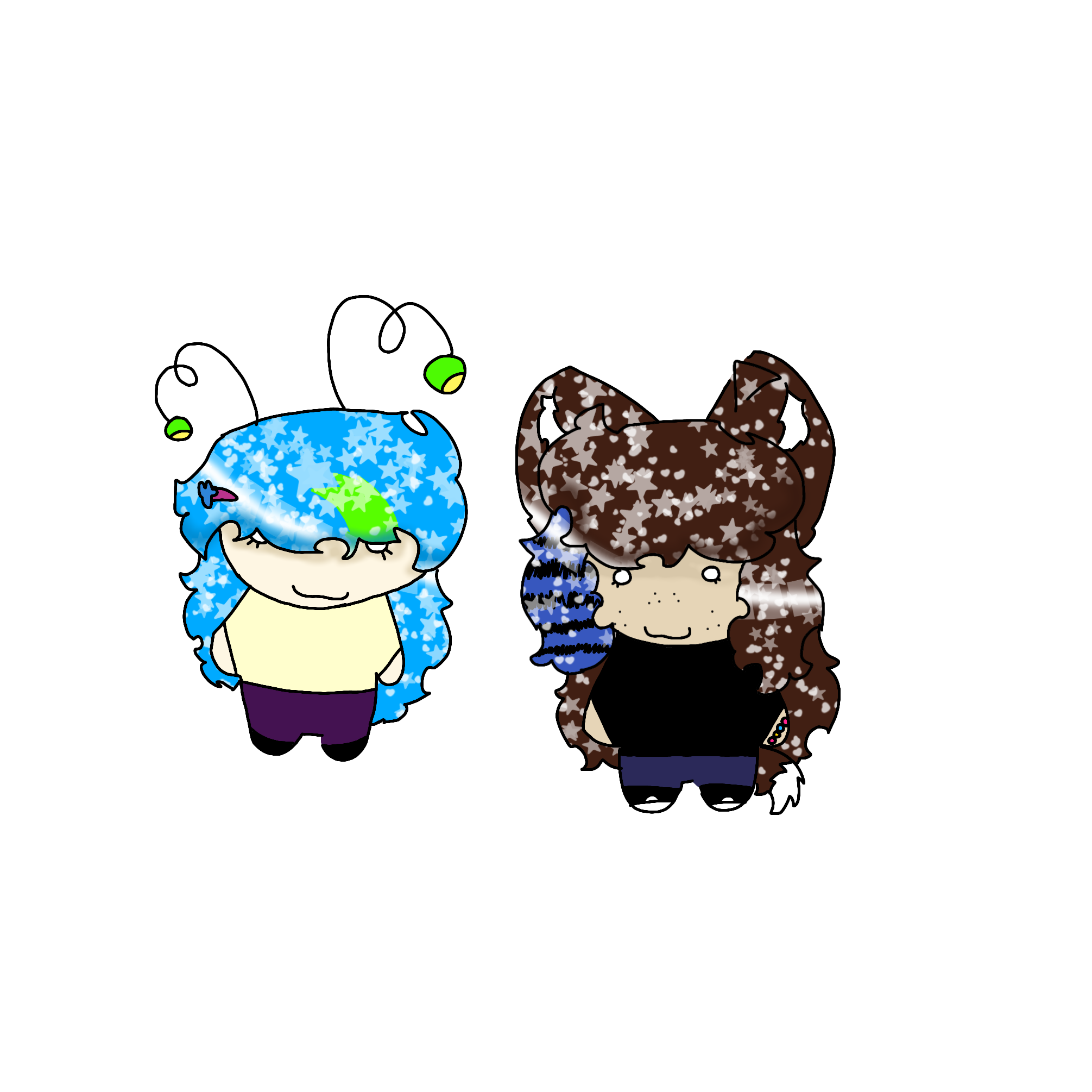 Kasper n Beep Boop! X3 - ibisPaint