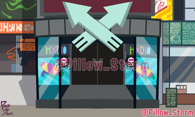 Splatoon 2 - Simplified Inkopolis Square - ibisPaint