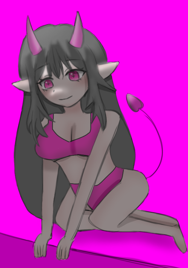 devil girl😈😜 - ibisPaint