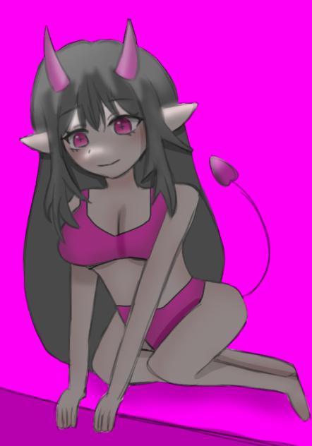 devil girl😈😜 - ibisPaint
