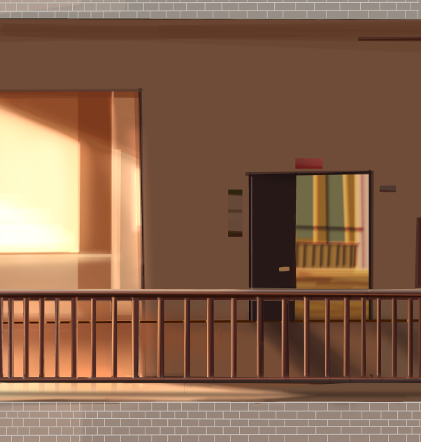 school balcony - ibisPaint