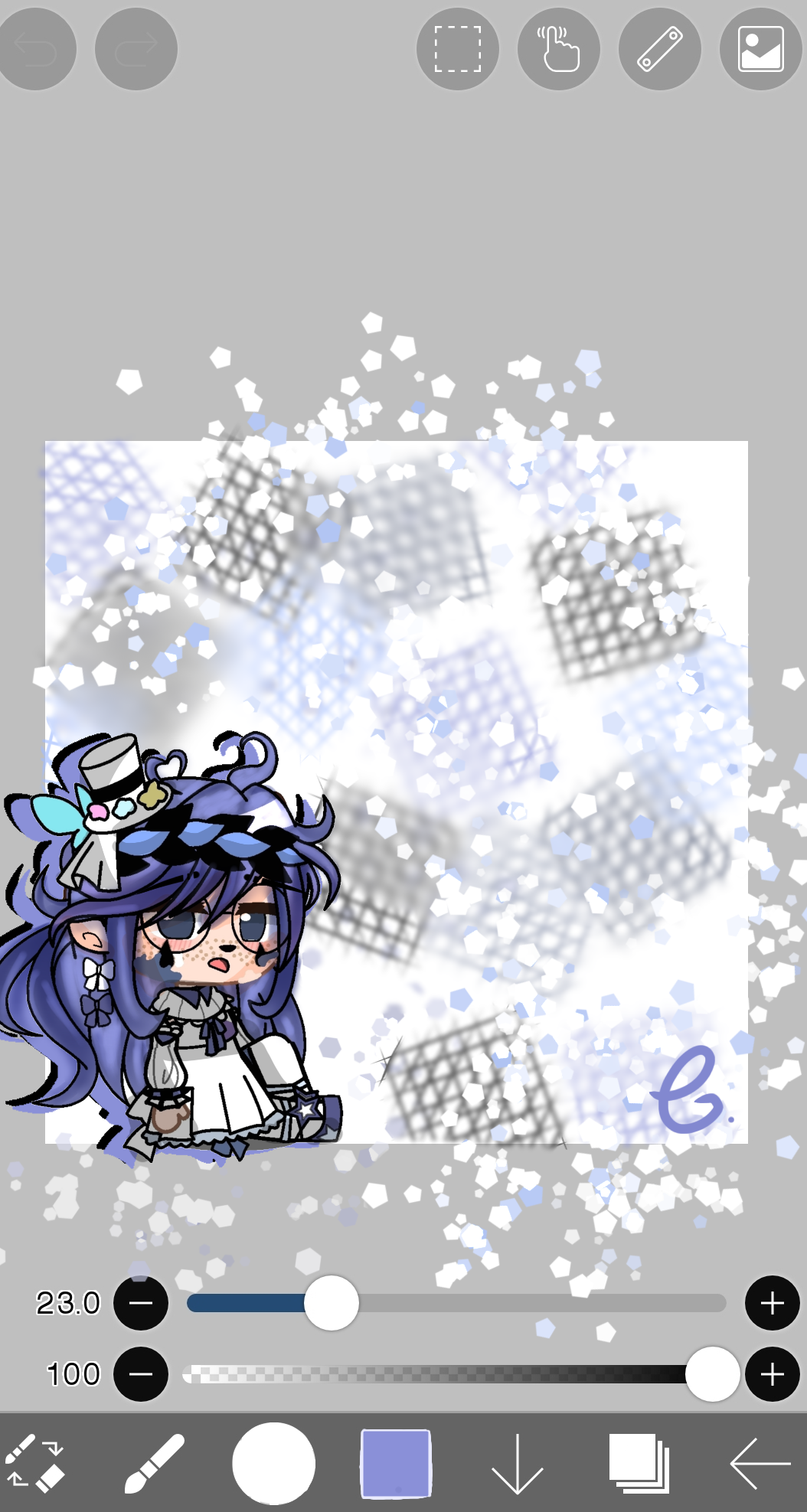 why did my charecter move¡¿ - ibisPaint