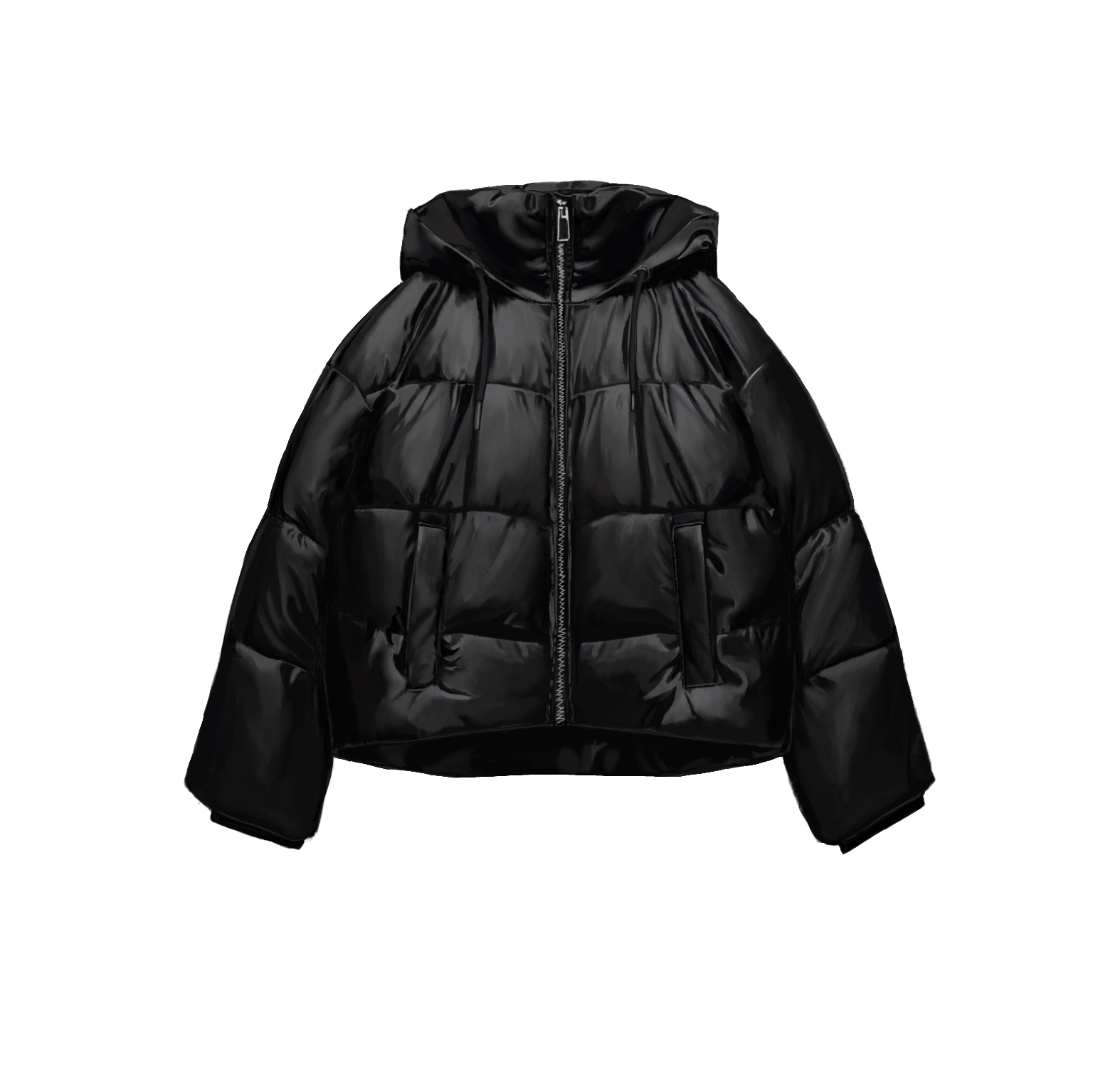 Padded jacket - ibisPaint