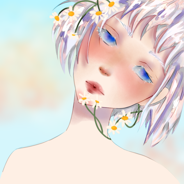 daisies - ibisPaint