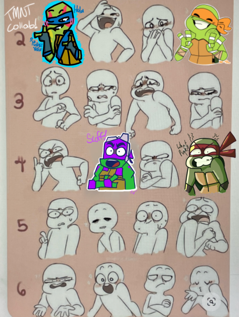TMNT COLLABBBBB - ibisPaint