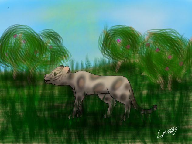 Clouded leopard - ibisPaint