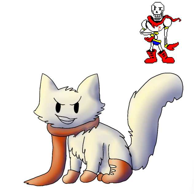 Papyrus - Whiskertale - ibisPaint