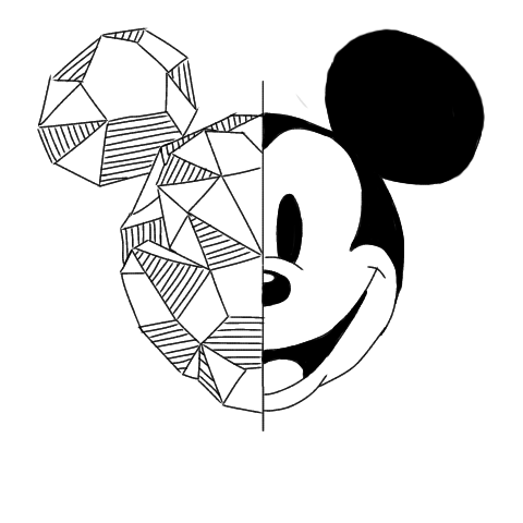 Mickey .-. - ibisPaint