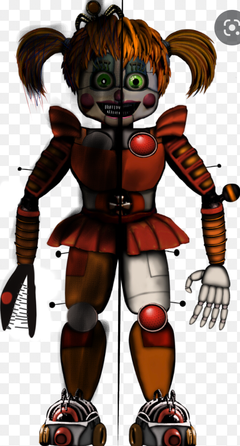 Fixed scrap baby and scrap baby FNAF - ibisPaint