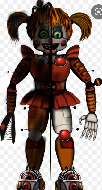 Fixed scrap baby and scrap baby FNAF - ibisPaint