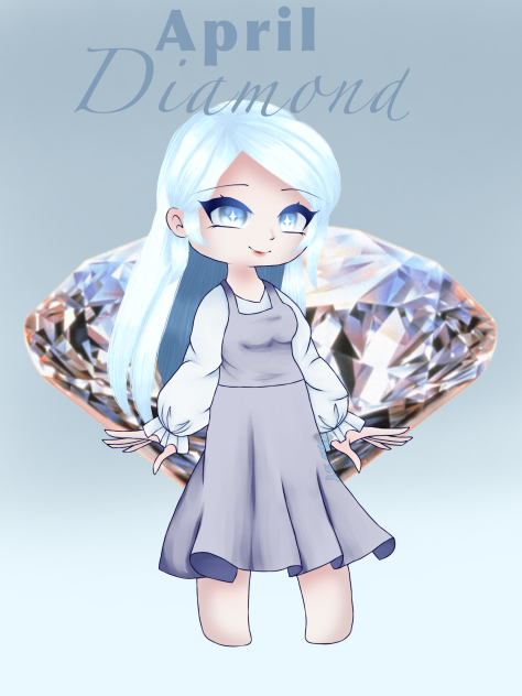 Diamond Birthstone series pt4 - ibisPaint