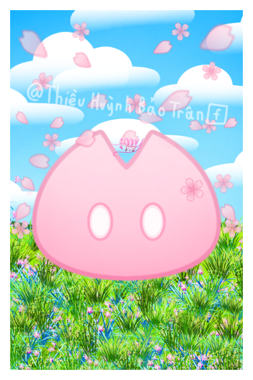Sakura Slime - ibisPaint