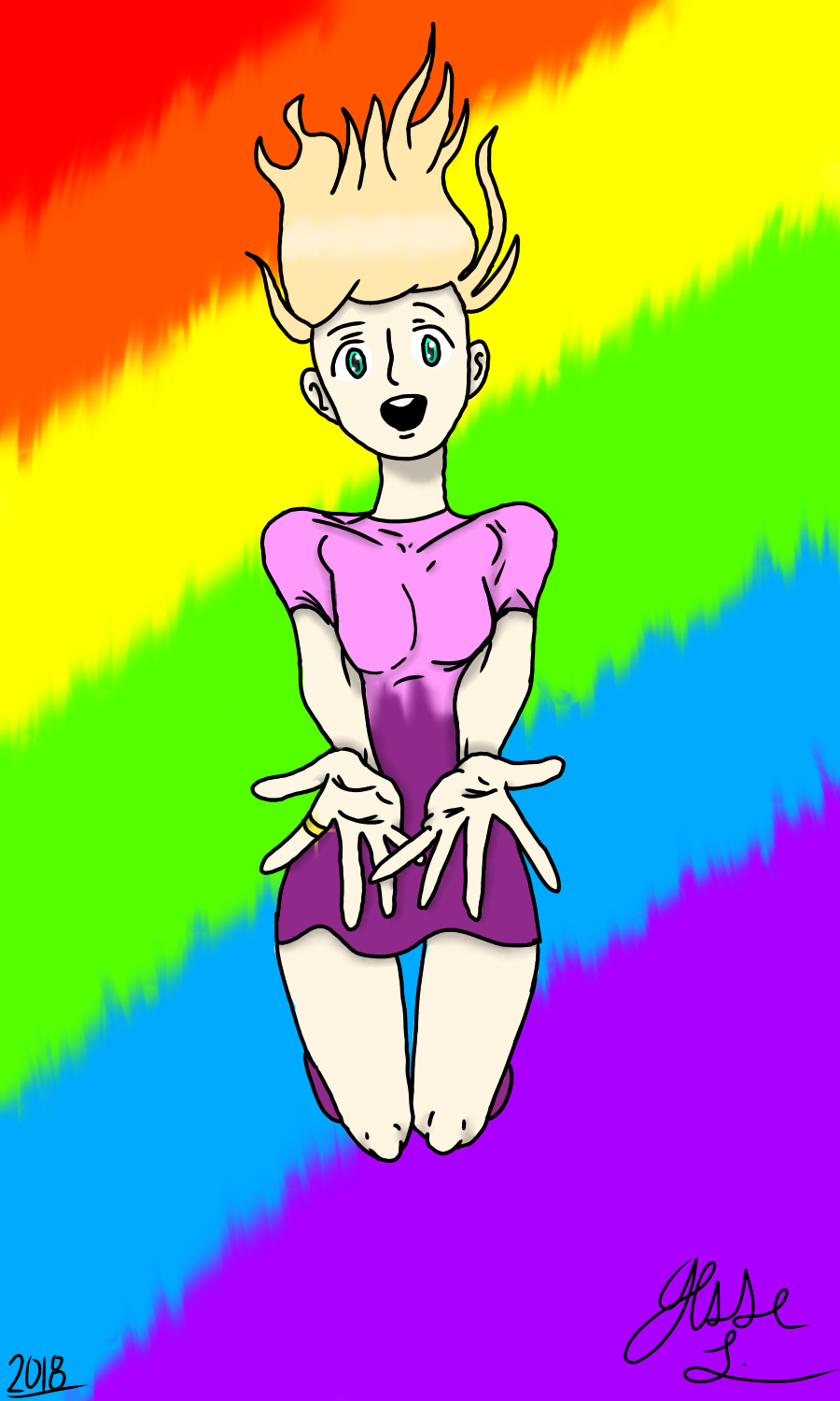 Jumping High! - ibisPaint