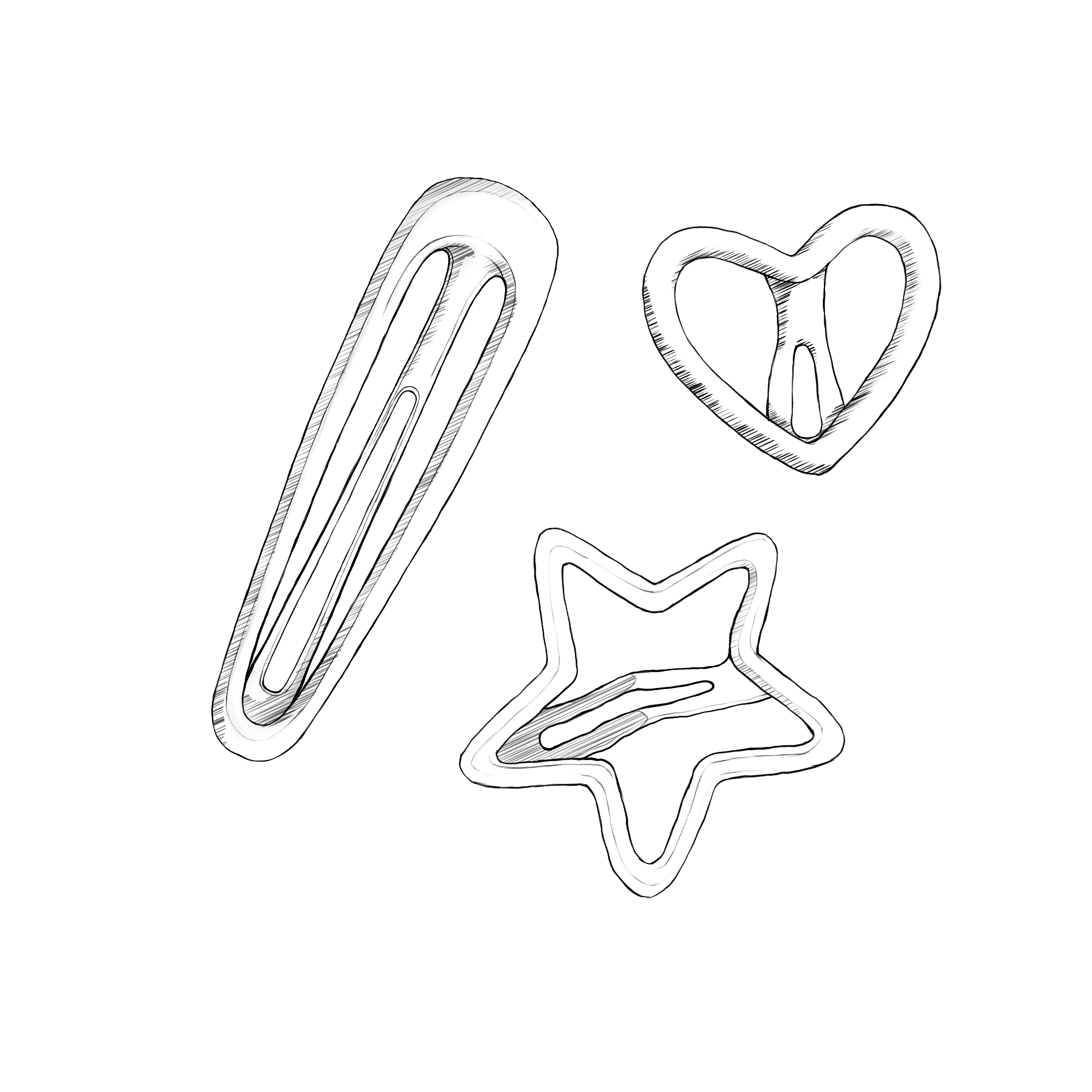 Hair accessories - ibisPaint