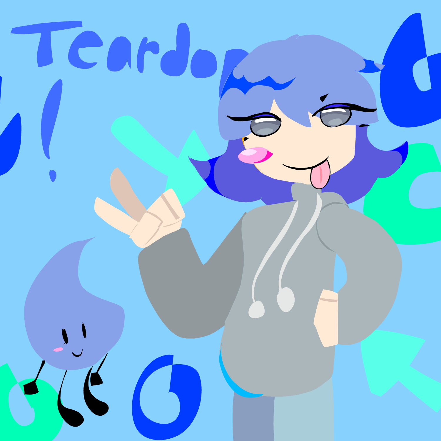 teardrop human - ibisPaint