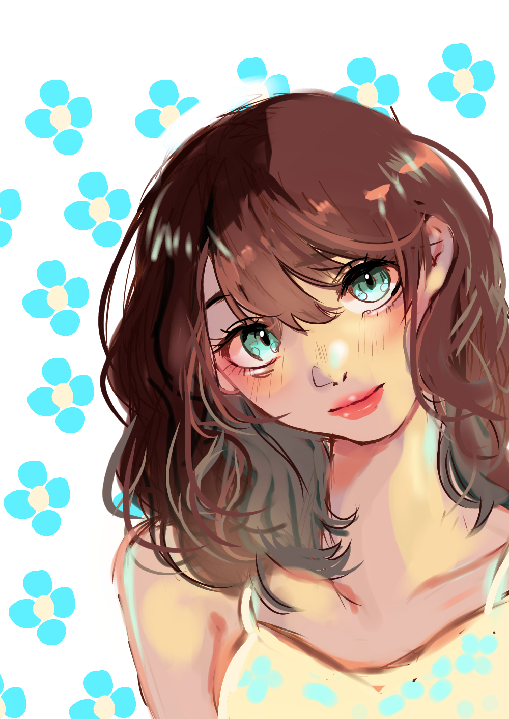 messy WAVES and Flowers are EVERYTHING - ibisPaint