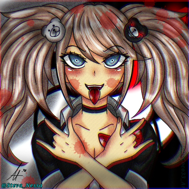 Junko Enoshima Fanart - ibisPaint