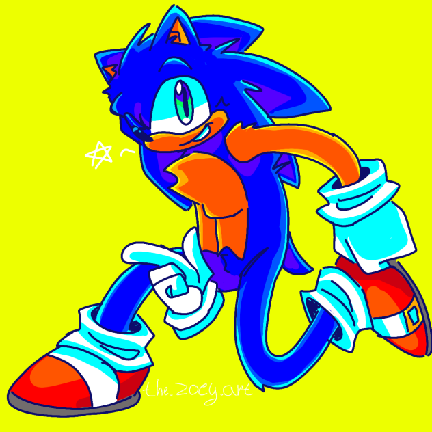 sonic - ibisPaint