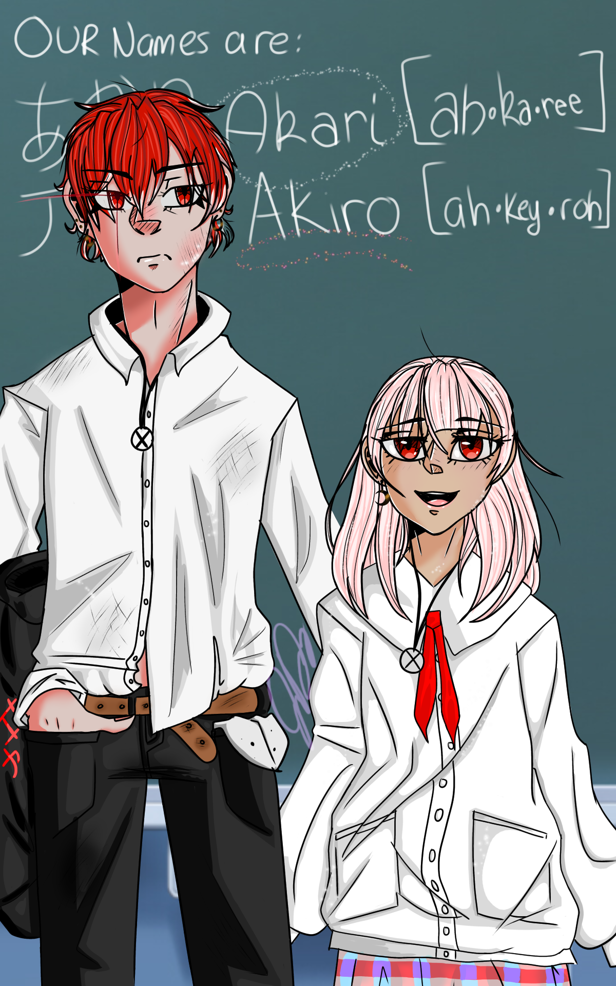 Akari & Akiro - ibisPaint