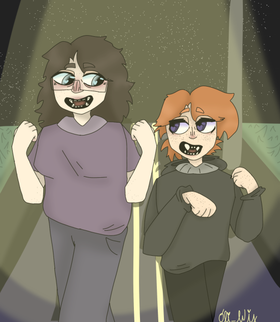 Midnight stroll - ibisPaint