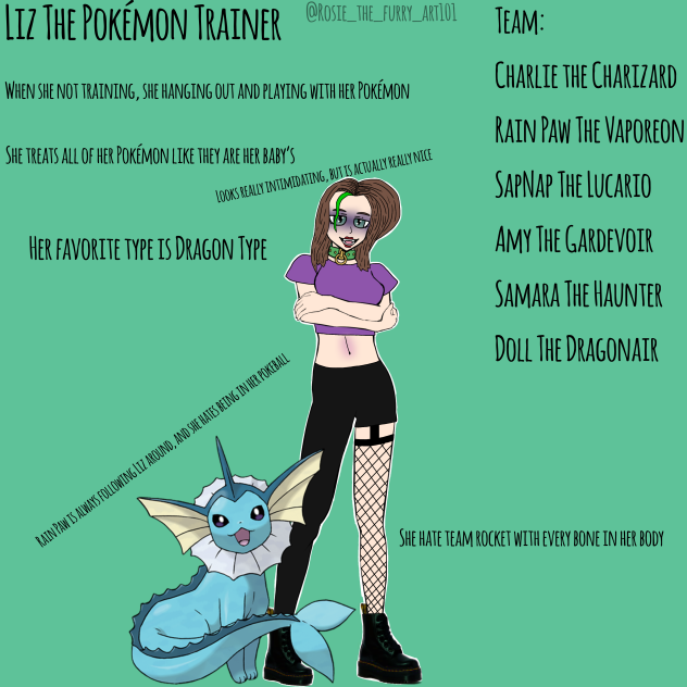 Me As A Pokémon Trainer - ibisPaint