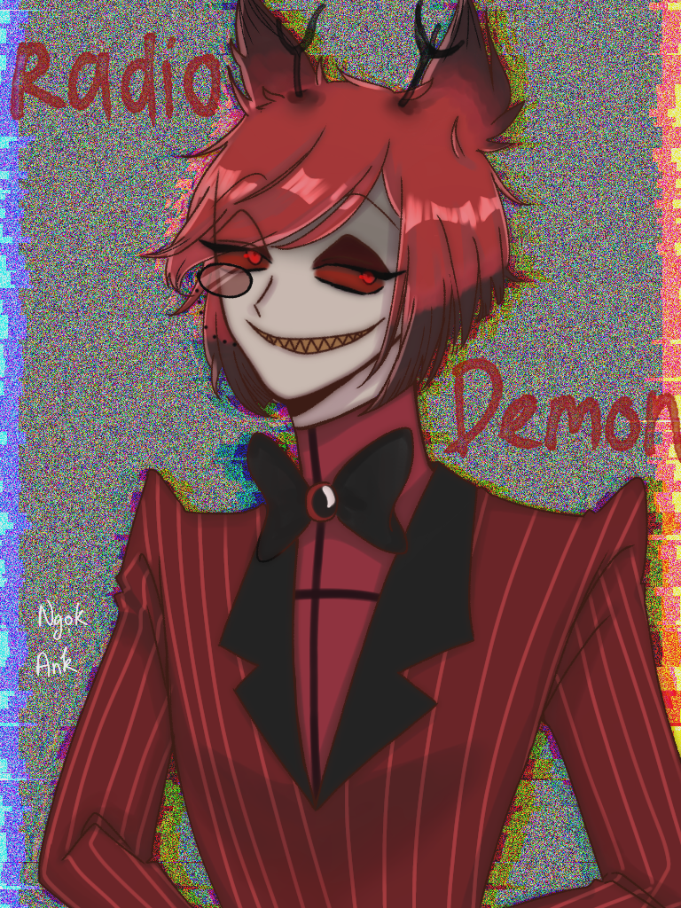 radio demon fanart by me - ibisPaint