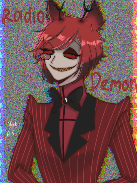 radio demon fanart by me - ibisPaint