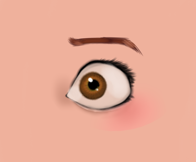 Disney eye (testing) - ibisPaint