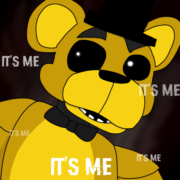 Golden Freddy - ibisPaint