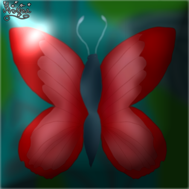 My beautiful butterfly #ibispaintx - ibisPaint