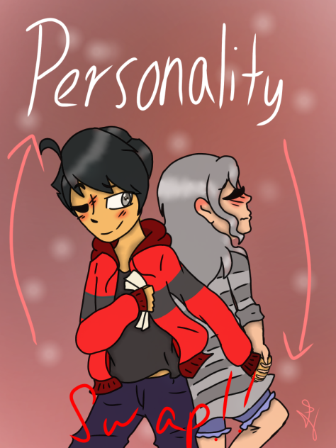 Personality Swap- Aaron And Jenny - ibisPaint