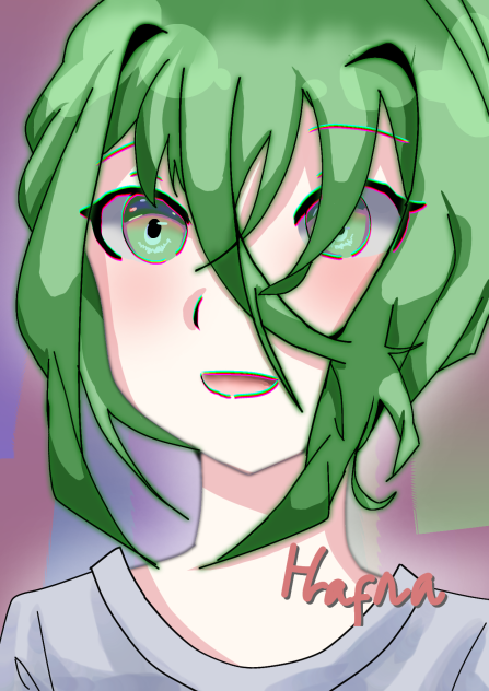 green girl - ibisPaint