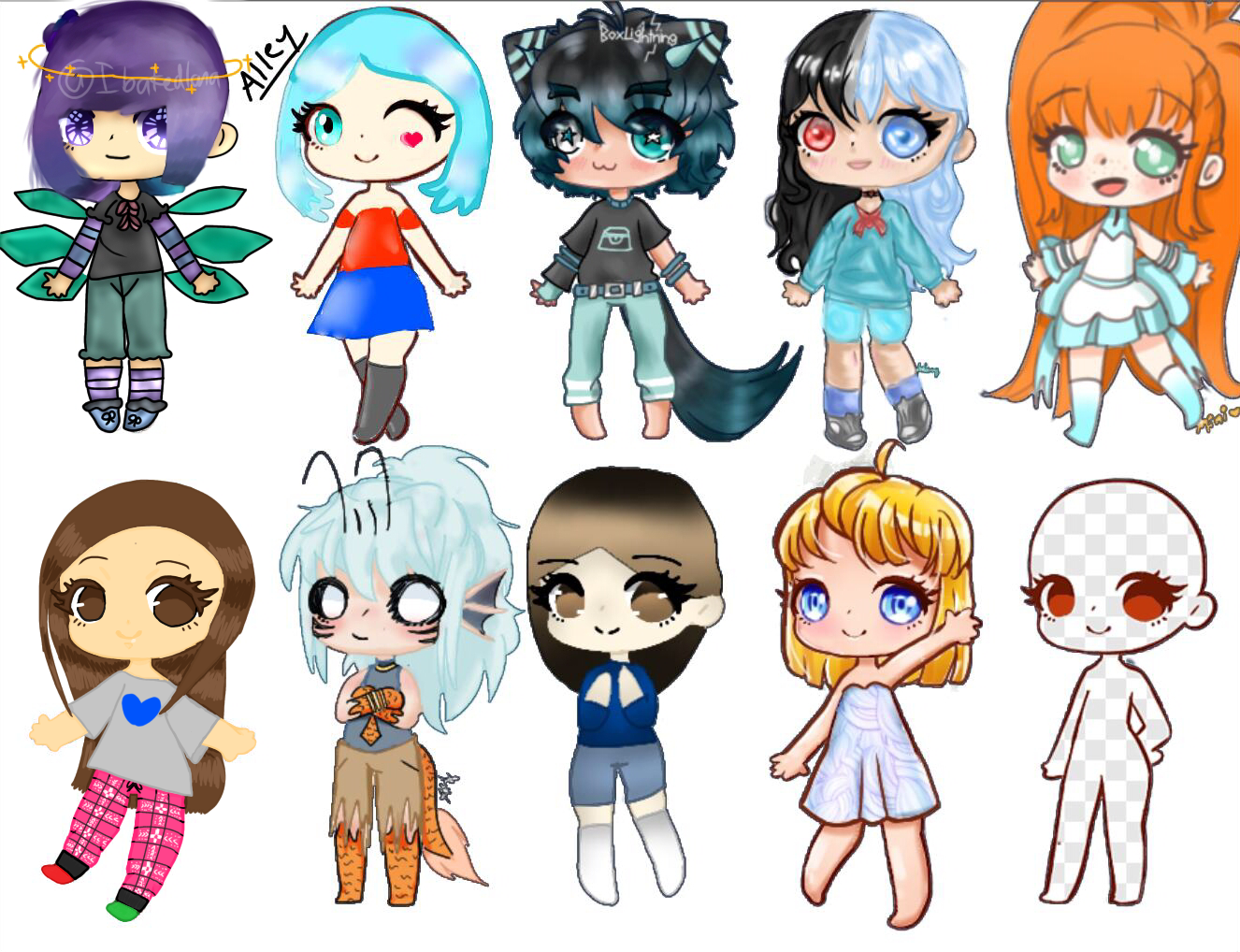 Pose collaboration - ibisPaint