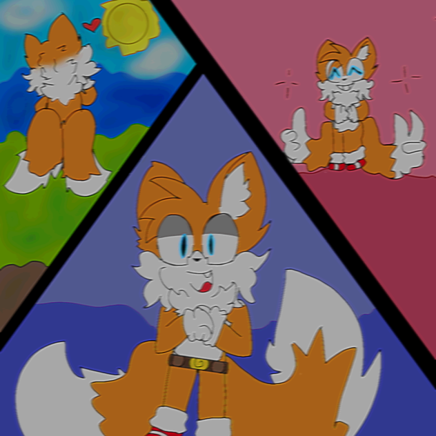 I draw so I don't get bored (tails) - ibisPaint