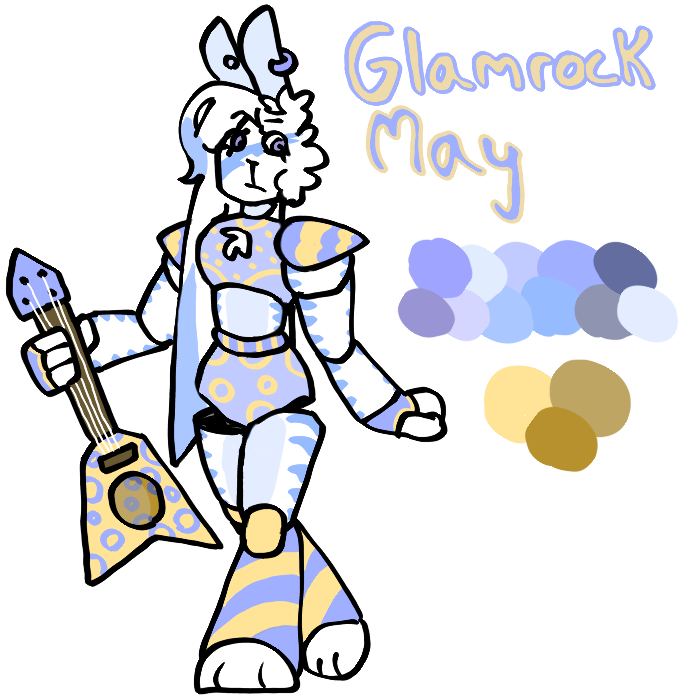 GLAMROCK MAY REDESIGN - ibisPaint