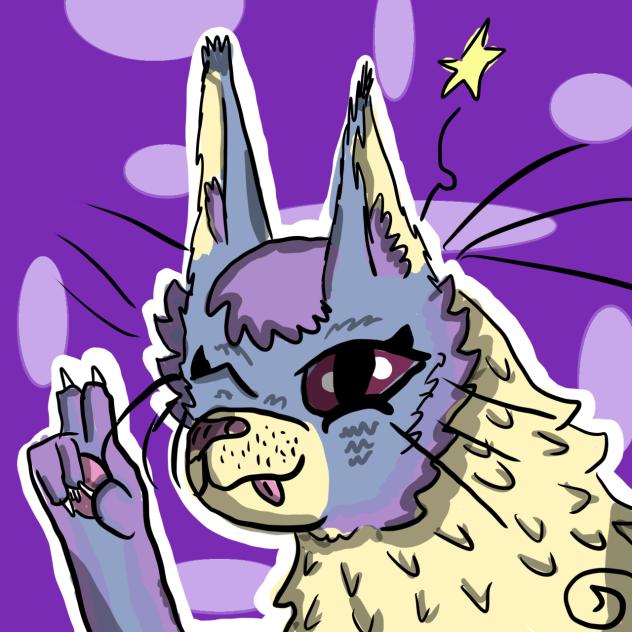 Purble my WARIORS OC drawing 2 - ibisPaint