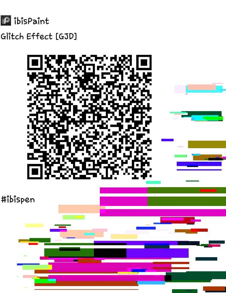 Glitch brush - ibisPaint