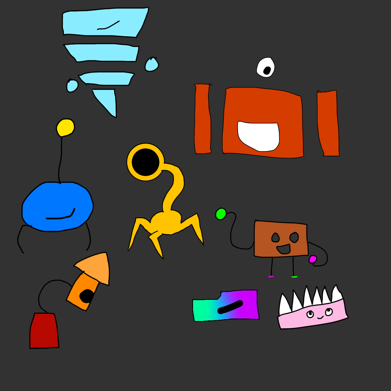 Pixelly island fanart IG idk - ibisPaint