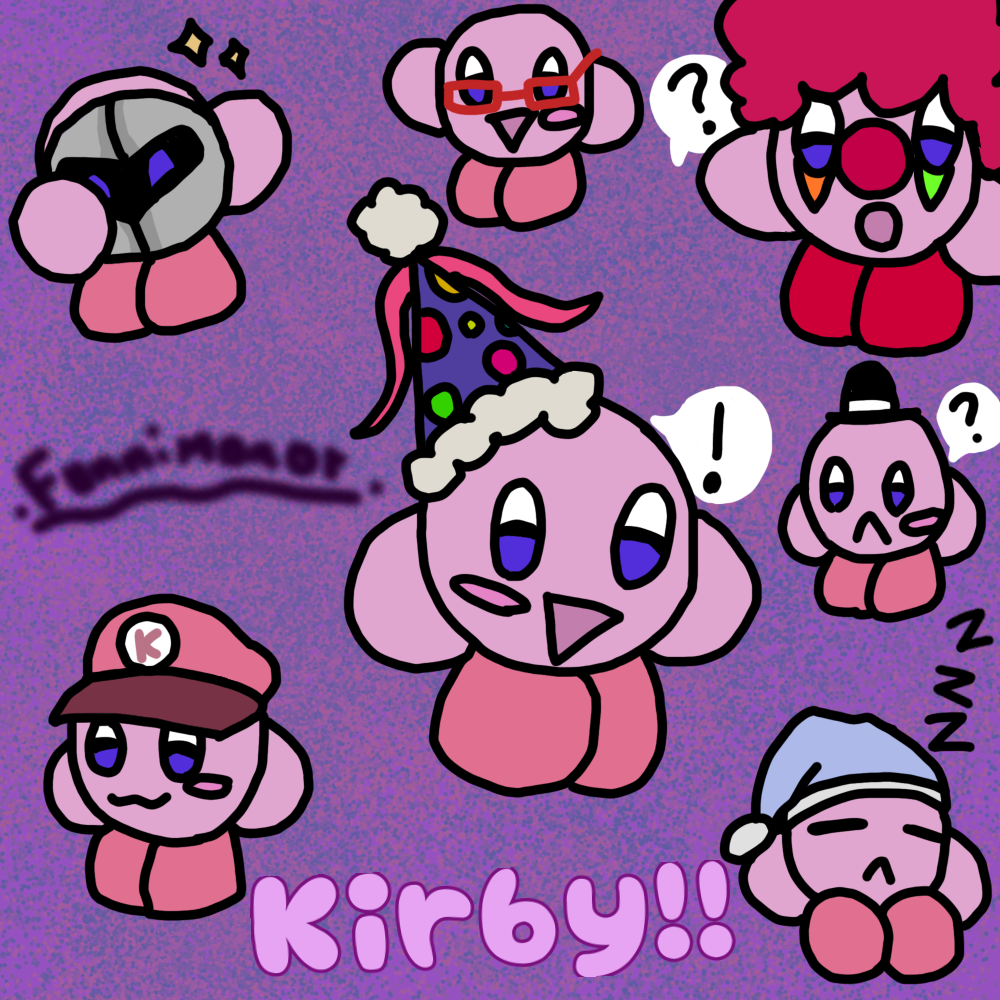 Kirby being silly!! - ibisPaint