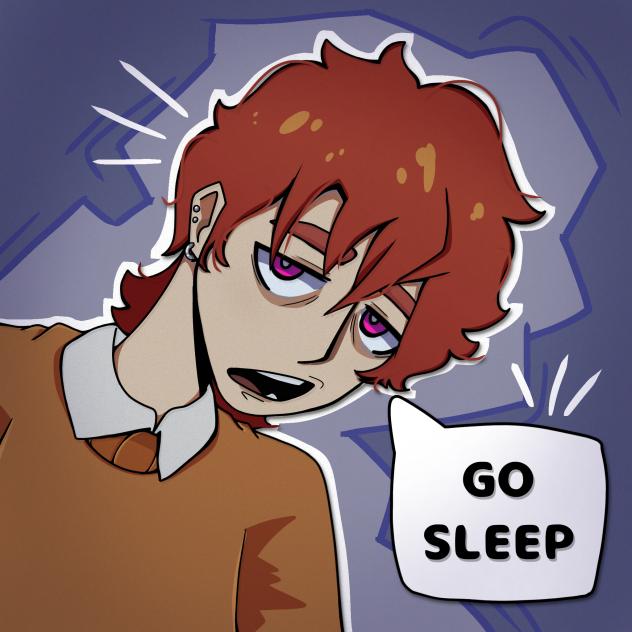 go sleep - ibisPaint