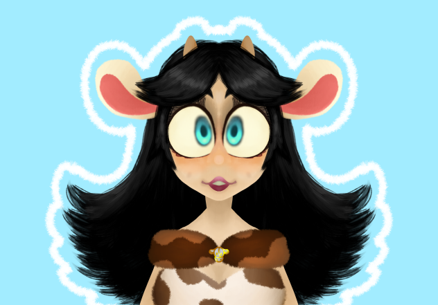 Cow Dolly (Daisy) - ibisPaint