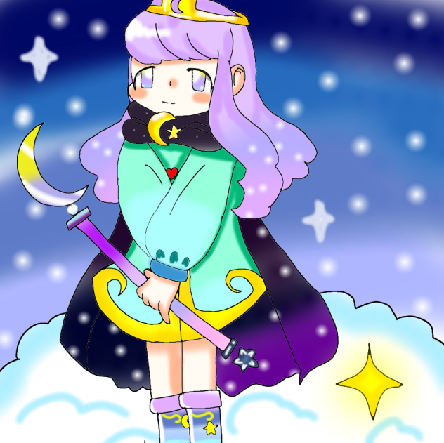 star foxy TV dễ thương - ibisPaint