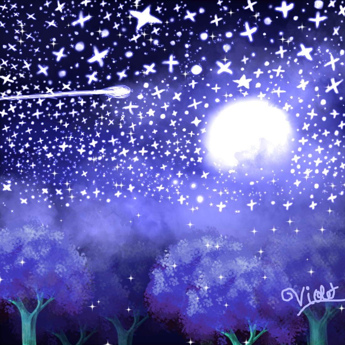 Indigo Night - ibisPaint