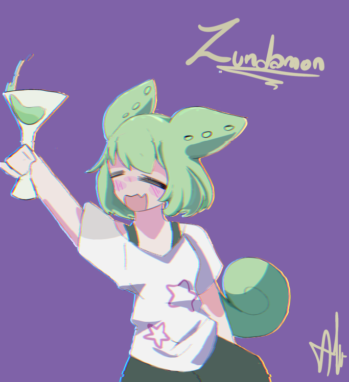 Zundamon Fanart - ibisPaint