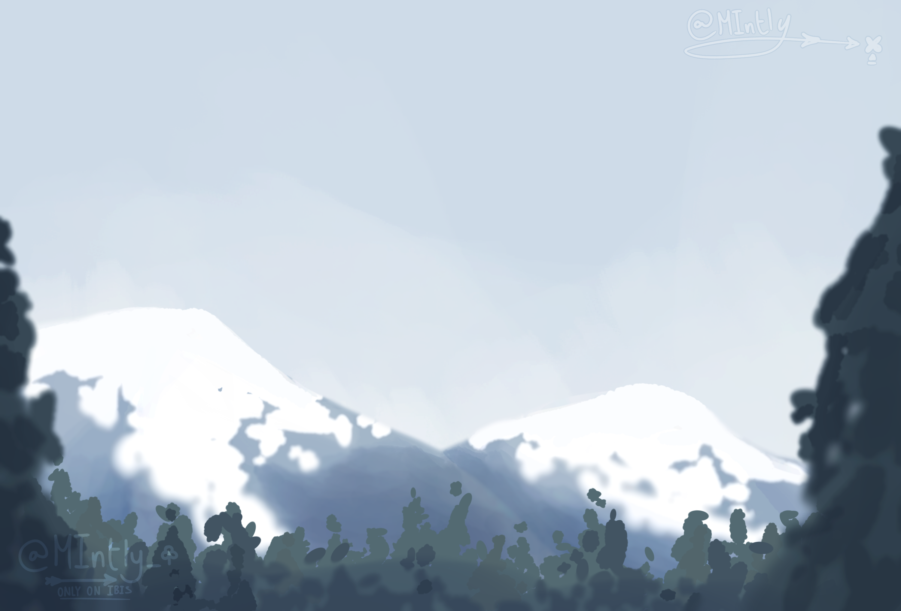 Mountains 】 - ibisPaint