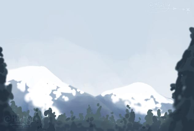 Mountains 】 - ibisPaint