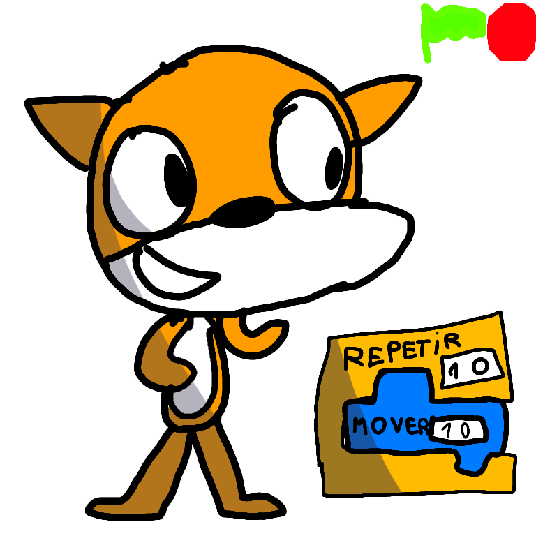 scratch the cat - ibisPaint